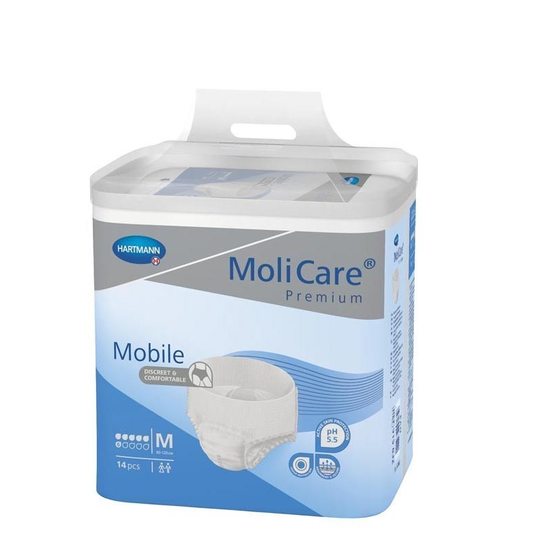 Chilot incontinenta severa MoliCare Mobile Medium M Hartmann 14 buc